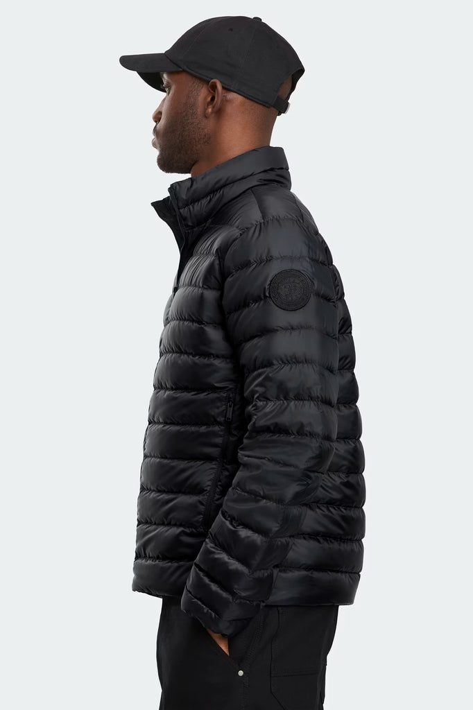 Mens Stratus Jacket Tonal Label Black 2481MT | Te Huia New Zealand